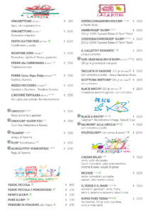 Menù - Slurp! Torino